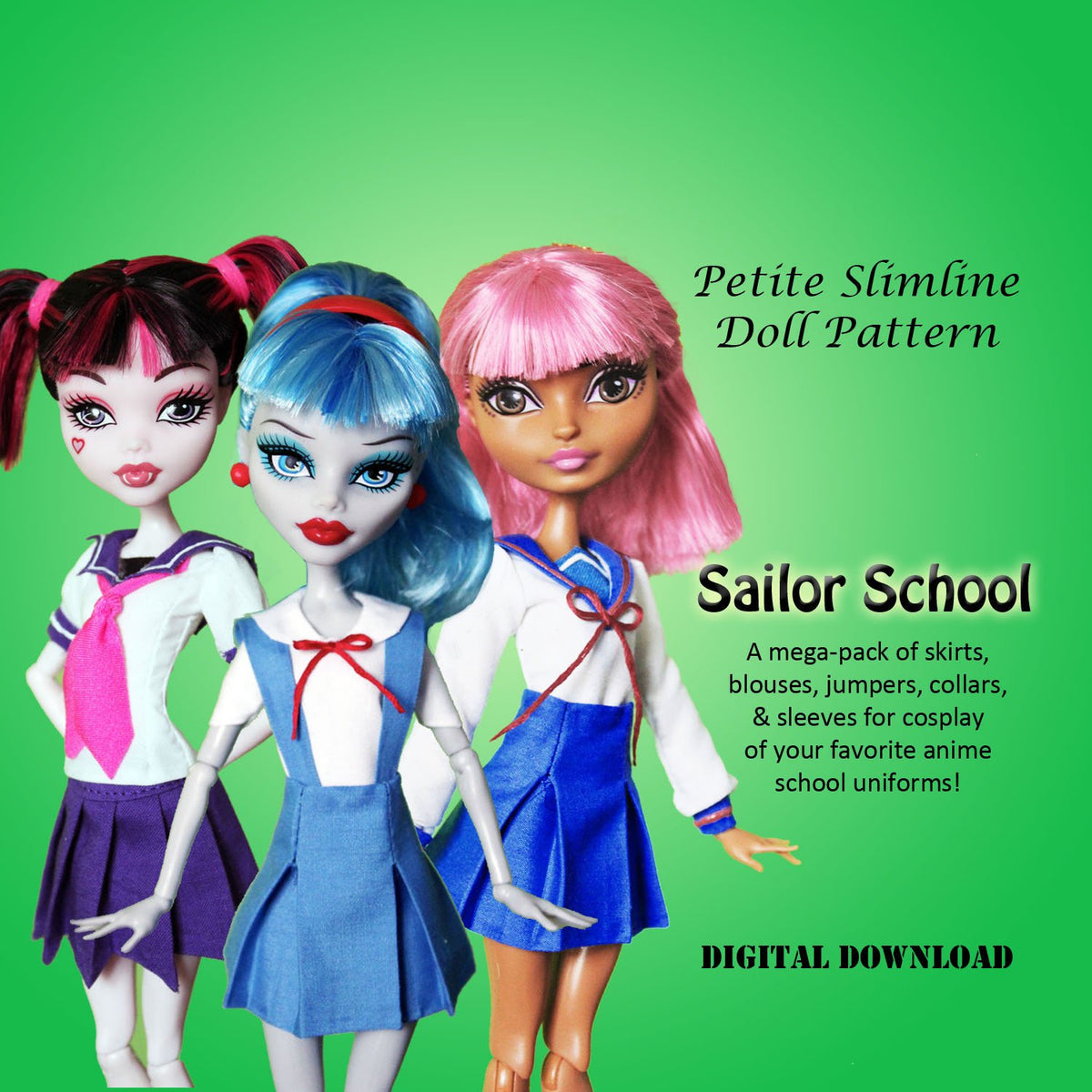 Japanese Sailor School Uniforms – Requiem Art Designs