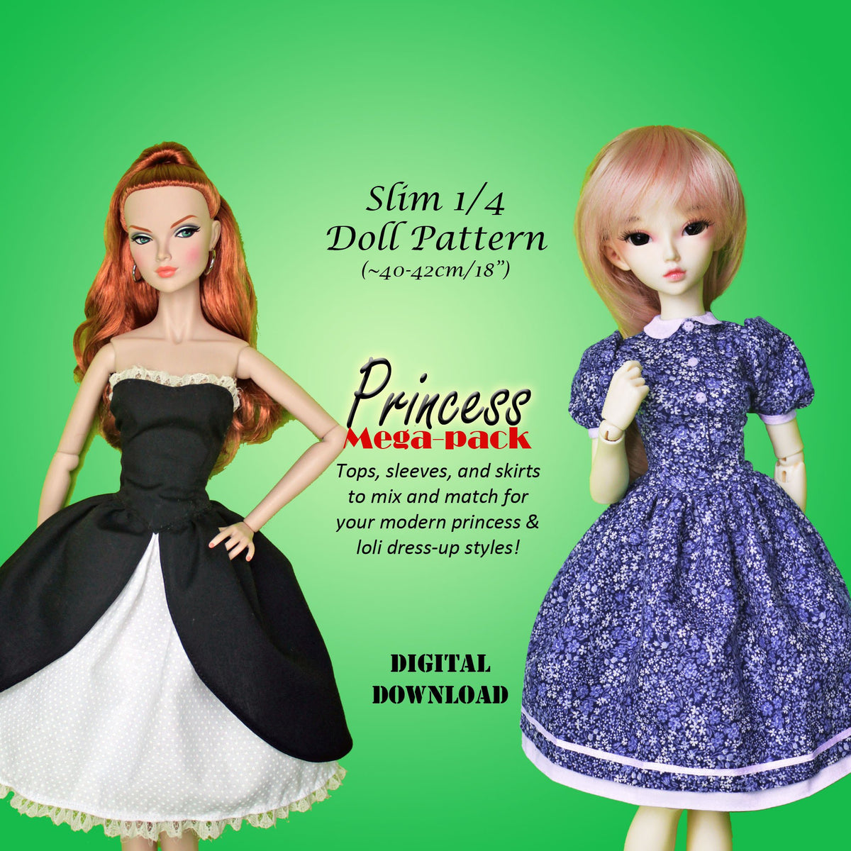 Princess Dress Mega Pack – Requiem Art Designs