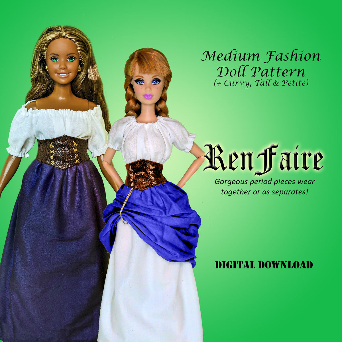 RenFaire Dress Pattern – Requiem Art Designs