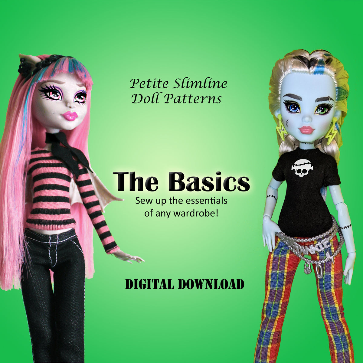 PS Basics 10.5" Fashion Doll - Jeans and a T-Shirt - Downloadable PDF ...
