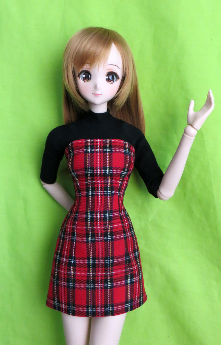 Jumper dress sewing pattern for 1/3 BJD dolls – Requiem Art Designs