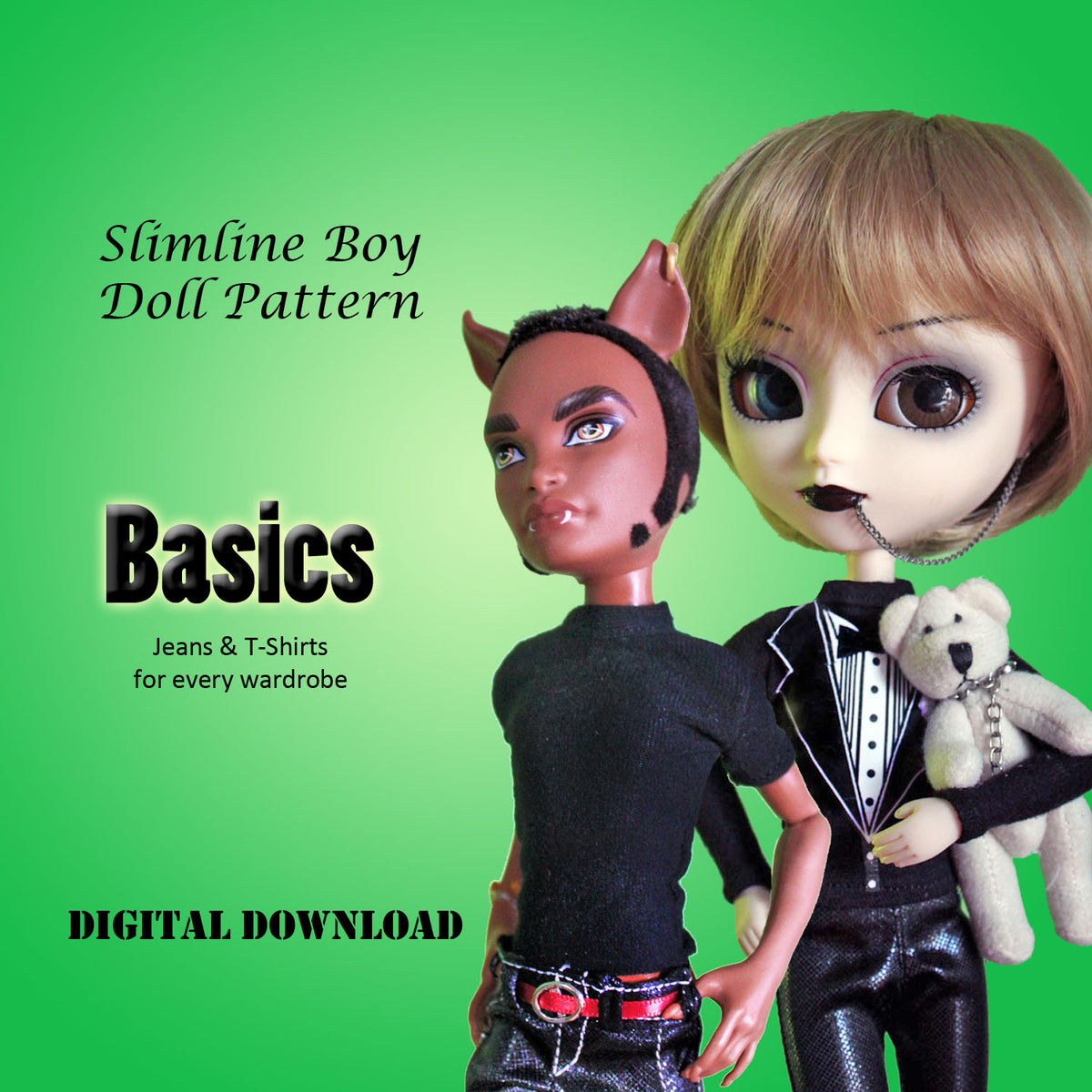 Boy Basics: Jeans & T-Shirt – Requiem Art Designs